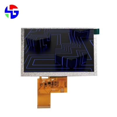 中国 300cd/m2 5.0インチTN LCDはRGB 6の時800x480ピクセルを表示する 販売のため