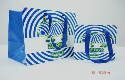 Cina Il regalo di carta riciclato colore di 2 Pantone insacca grande per l'imballaggio decorativo in vendita