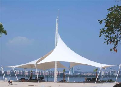 China Membrane Fabric America Europe Standard Designed Fabric Shade Structure Tent Customized Needs for sale