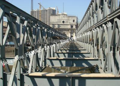 China El estilo moderno prefabricó el tratamiento superficial galvanizado de acero modular del puente de Bailey en venta
