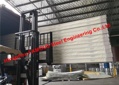 China Painel da sala fria de dez recipientes 40HQ e unidade de refrigeração de 10 grupos à venda