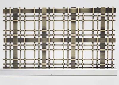 China Crimped Decorative Wire Mesh Comes in A Variety of Weave Patterns for sale
