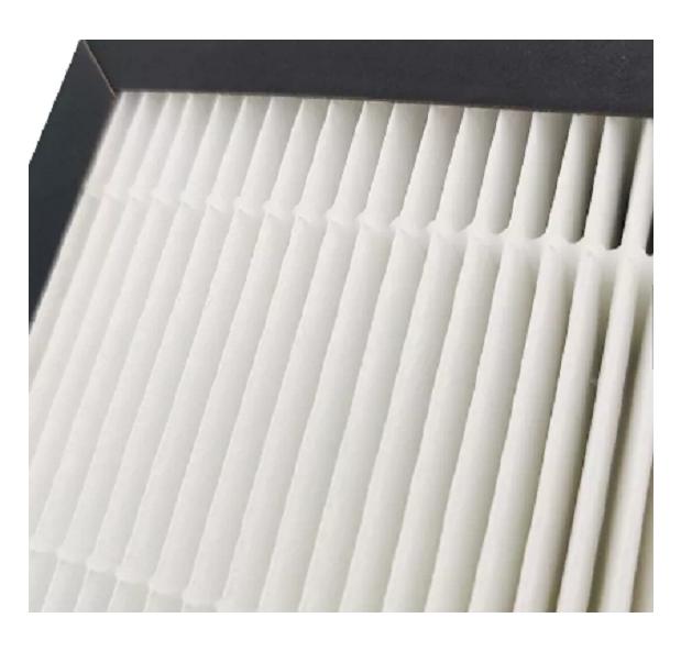 Gluing machine for air filters - operational view