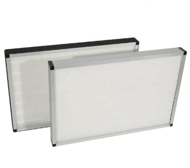 Custom H13 Hepa Air Filter Element - Side View