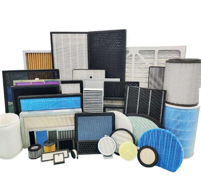 Custom H13 Hepa Air Filter Element - Front View