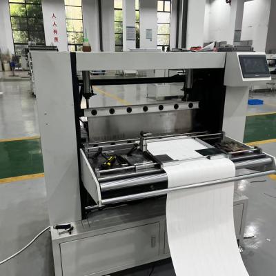 China Gran filtro de aire máquina de pliegue de papel velocidad de alimentación 1,5 m por minuto ajustable en venta