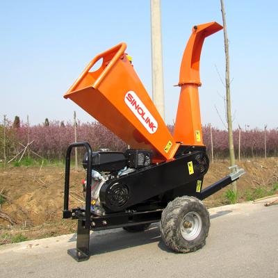 Cina Good Quality Hotels Chippershredder Spare Parts Wood Chippershredder Machine Wood Crawler Wood Chipper in vendita