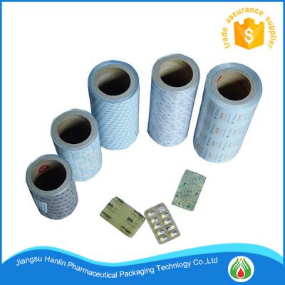 China blister packing aluminum foil seal roll for pharma industry for sale