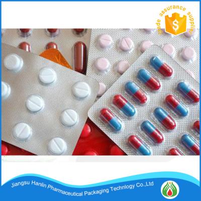 China Capsules Packaging Pharma PTP Aluminum Foil Roll Manufacturer for sale
