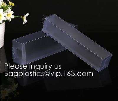 China pvc box Clear PVC box with foil stamping  Alternatives to acrylic box pvc box Clear PVC box & offset printing  Alternati for sale