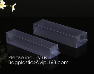 China pvc box Clear PVC box with foil stamping  Alternatives to acrylic box pvc box Clear PVC box & offset printing  Alternati for sale