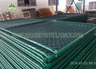 China La cerca temporal del metal verde artesona antioxidante para los sitios nacionales de la vivienda en venta