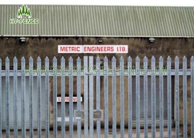 Cina Palizzata d'acciaio decorativa rivestita del PVC che recinta altezza di 1200-3000mm in vendita