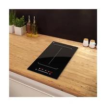China Black Construido en el centro de inducción con 4000W Power Control Touch Timer y pantalla LED en venta