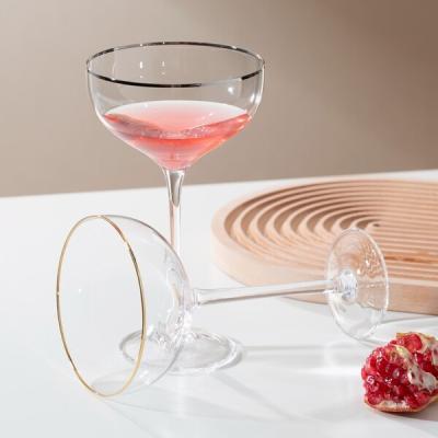 Κίνα 12 ουγγιά Martini Goblets 341ml κατανάλωσης γυαλιού μακριά γυαλιά κοκτέιλ Coupe μίσχων προς πώληση
