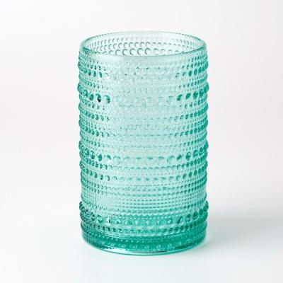 Chine La haute boule de caboche a perlé des verres à boire 15 old-fashioned de cru du vert 430ml d'once à vendre