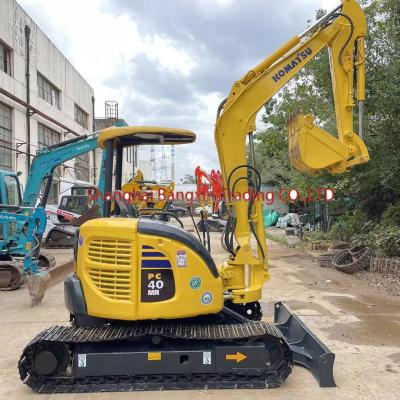 Cina 0.23m3 Capacità del secchio Komatsu PC40MR mini escavatore con tutte le funzioni normali in vendita