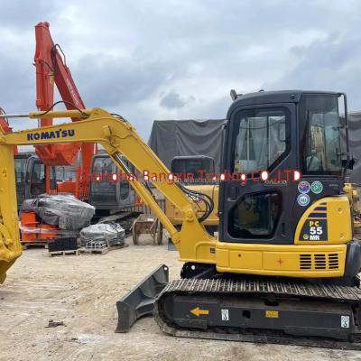 Cina Miniescavatore Komatsu PC55MR con 90% di temperatura e cilindro idraulico originale in vendita