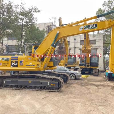Китай Изготовленная с использованием малой машины мини экскаватор Komatsu PC240 с оригинальным гидравлическим цилиндром продается