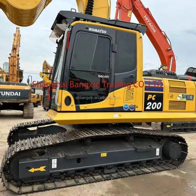 Cina Acquista di seconda mano Komatsu PC200 Escavatore con pompa idraulica originale Spedizione gratuita in vendita