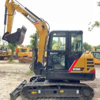 Quality Small Size Big Power SANY SY55C Mini Excavator with Original Hydraulic Cylinder for sale