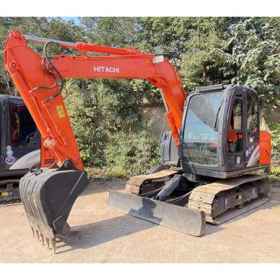 中国 0.3 バケット容量 原装液圧バルブ付きヒタチZX70 中古掘削機 販売のため