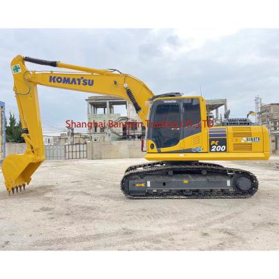 China Excavadora Komatsu PC210LC-8 usado cilindro hidráulico original para construção rodoviária à venda