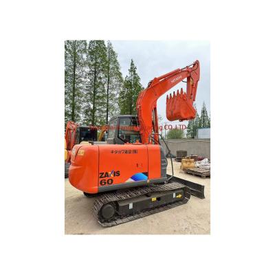 中国 日本製のHitachi ZX60 中古掘削機 オリジナル水力シリンダーで手頃な価格 販売のため