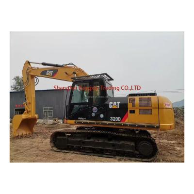Cina 1 Capacità del secchio Escavatore usato Cat 320D Sì per ispezione in vendita
