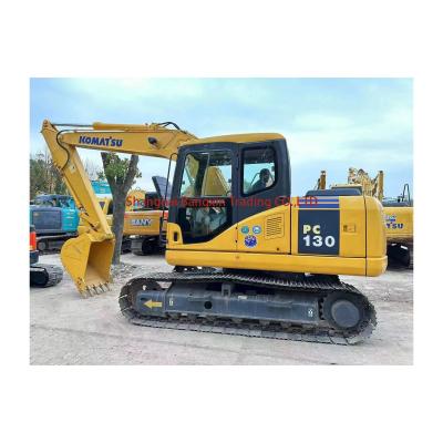 China Excavadora Komatsu PC130-7 Usada Forte potência e estabilidade hidráulica em boas condições à venda