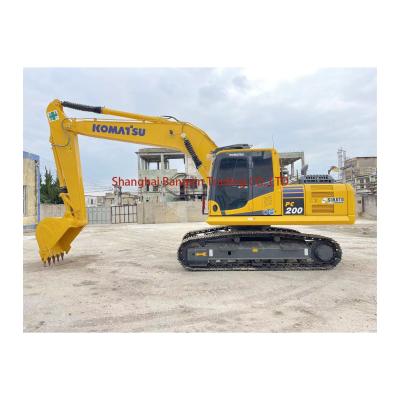 China Excavadora de segunda mão Komatsu PC210LC-8 com bomba hidráulica original e desempenho à venda