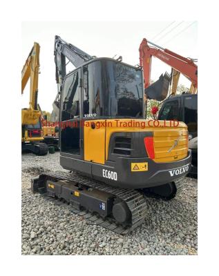 China Originele Volvo EC60D-graafmachine van 6 ton Gebruikte tweedehands mini-graafmachine EPA/CE-gecertificeerd Te koop
