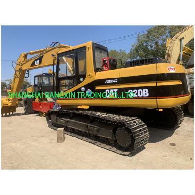 China Excavadora de 20 toneladas Excavadora de segunda mão em bom estado Cat 320B Caterpillar 320C 320D 330D à venda