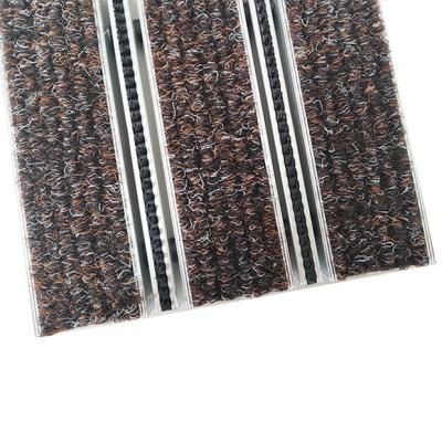 Chine Tapis d'entrée à cadre en aluminium résistant à l'usure avec connexion en fil d'acier inoxydable à vendre