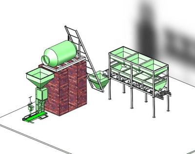 Κίνα Συσκευές ανάμειξης λιπασμάτων BB 1500 KG για την παραγωγή χύδης προς πώληση