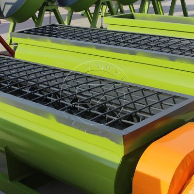 China 3700*800*750 Dubbele schachtmenger voor het efficiënt mengen van materialen Te koop