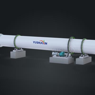 중국 YSX 바이오매스 로터리 드럼 드라이어 26000KG 무게 및 유기농 비료 생산 판매용