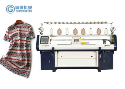 中国 10G平床式トレーラーの編む機械女性は櫛GUOSHENGが付いている二重システムに服を着せる 販売のため