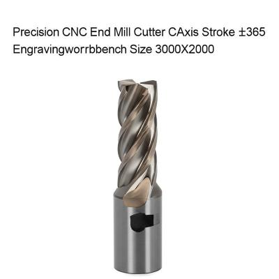 China Precision CNC Bridge Cutting Machine with C Axis Stroke ±365 and Engravingworkbench Size 3000X2000 for High Power 20kW Cutting for sale