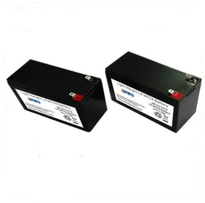 Cina Alta batteria di sicurezza Lifepo4 12v 6ah Rechargable, cassa nera con la dimensione su ordinazione in vendita