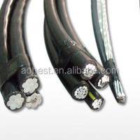 Quality Zhengzhou quadruplex service drop cable 2 awg for South America for sale