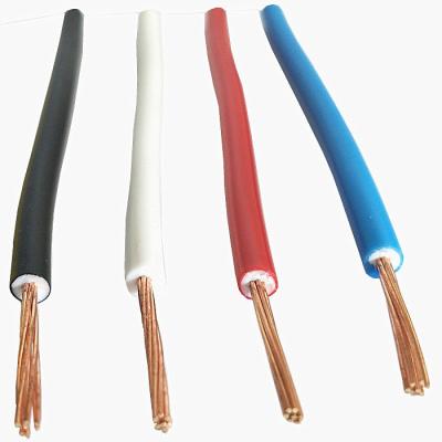 China high quality electrical wire colors red/black/brown/yellow/green/blue/grey