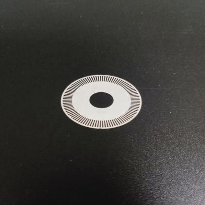 China Wide Range High Precision Etching Metal Encoder Disc Metal Stamping Discs Round Metal Disc 20mm for sale