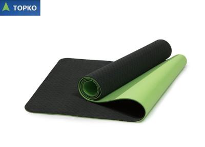 Cina TPE naturale della stuoia di yoga di forma fisica con il materasso esercizio/di serigrafia in vendita