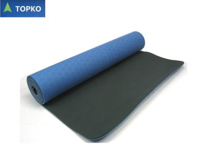 Cina Il lattice organico e strutturato di doppio colore di yoga della stuoia del TPE libera per i bambini in vendita