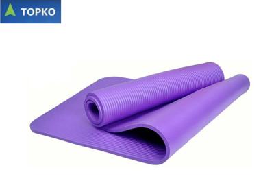 Cina Ampie stuoie extra molli pieganti di yoga porpora con stampa di logo/modello su ordinazione in vendita