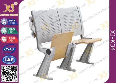 Chine Bureau qui respecte l'environnement et chaise d'école d'alliage d'aluminium avec la charnière en bois d'aluminium de Tableau à vendre
