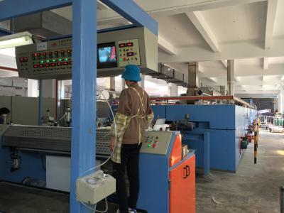 China Antiroest Verwarmde de Luchtcirculatie Drogende Kamer van 5m/Min Textile Coating Machine With Te koop