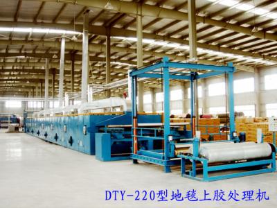 China 420 gesponnene Wolldecken cm Maschine, Teppich-Pulver-Beschichtungs-Maschine 1 - 5m/minimale Frequenz-Steuerung zu verkaufen