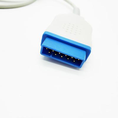 중국 Marquette SPO2 연장 케이블  맥박 산소 농도체 접합기 케이블 회색 색깔 판매용